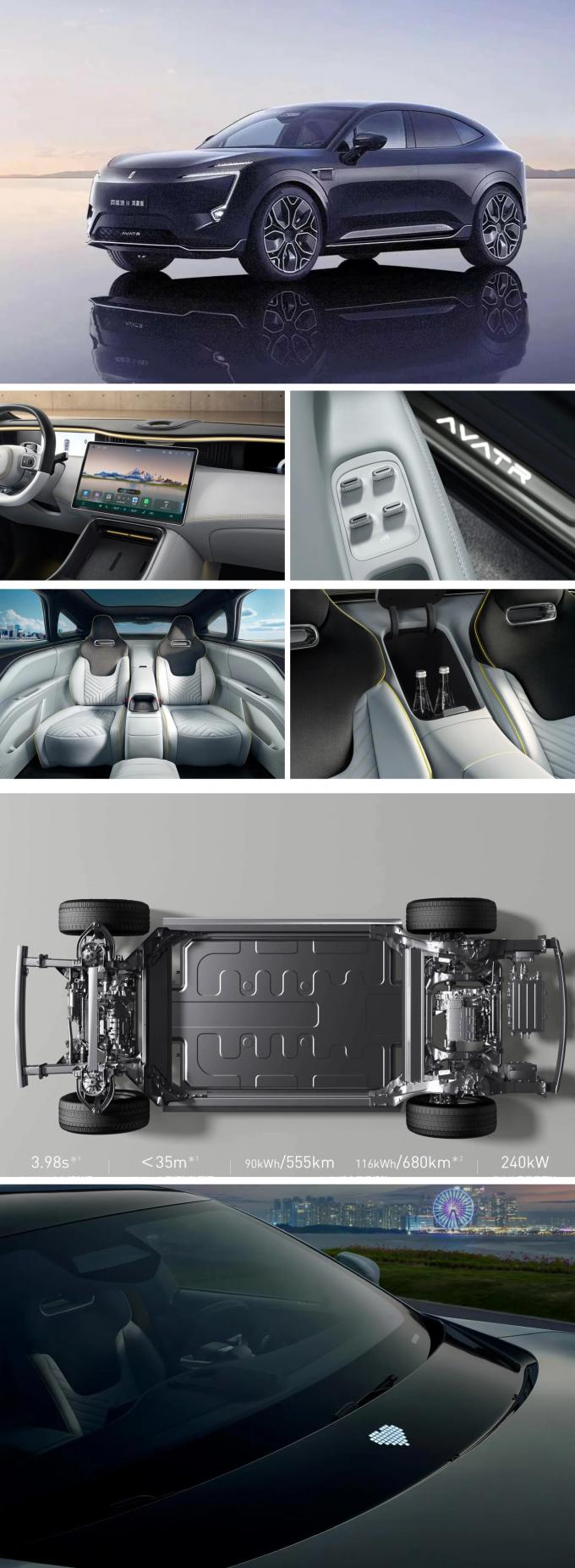 Avatr 11 2025 New Version Electric Changan Avatar 11 EV Cars Dual Motor ...